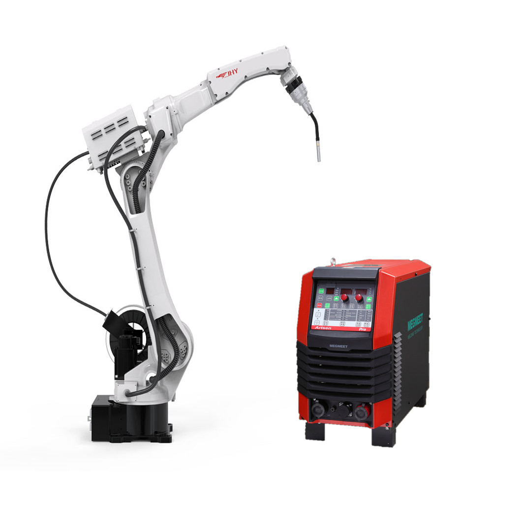 High Quality 6 axis Water-cooled 500A welding machine MIG welding robot ...